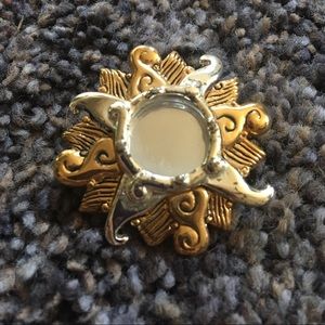 Vintage | Jewelry | Vintage Gold Silver Pin | Poshmark